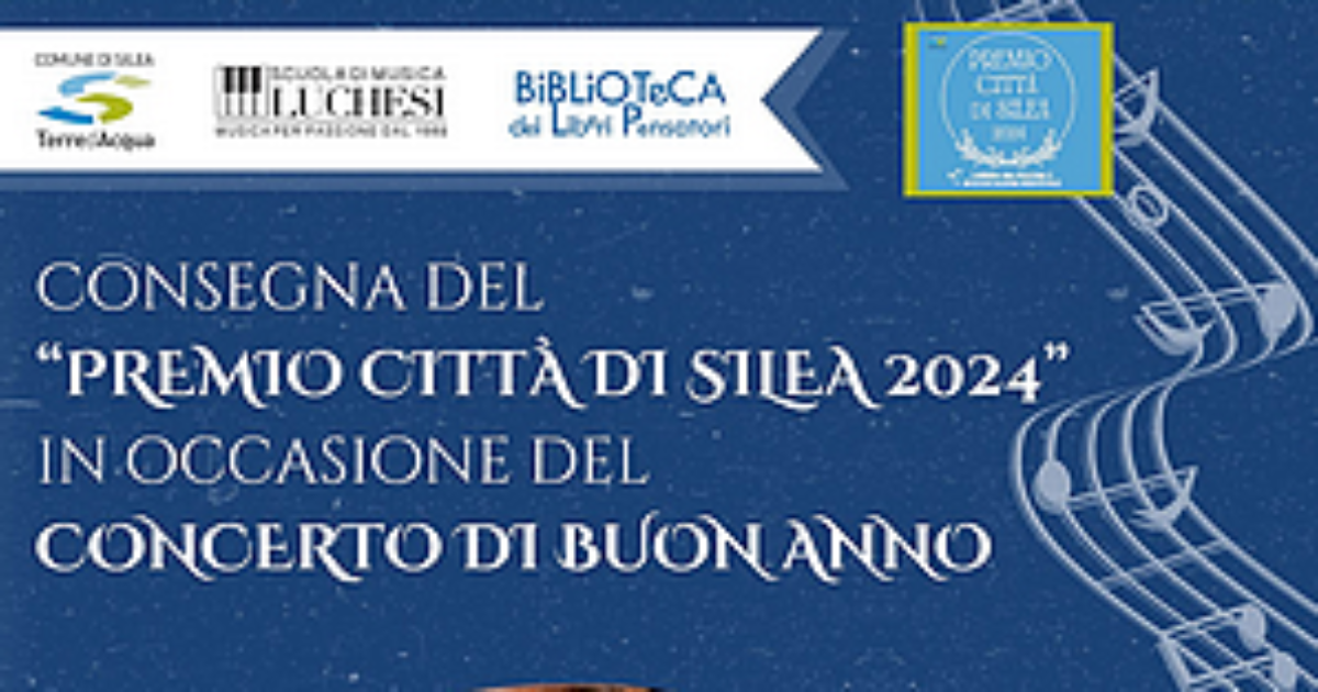 Comune di Silea - Consegna del Premio Città di Silea 2024